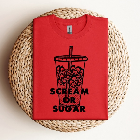 Handmade | Tops | Scream Or Sugar Tshirt | Poshmark